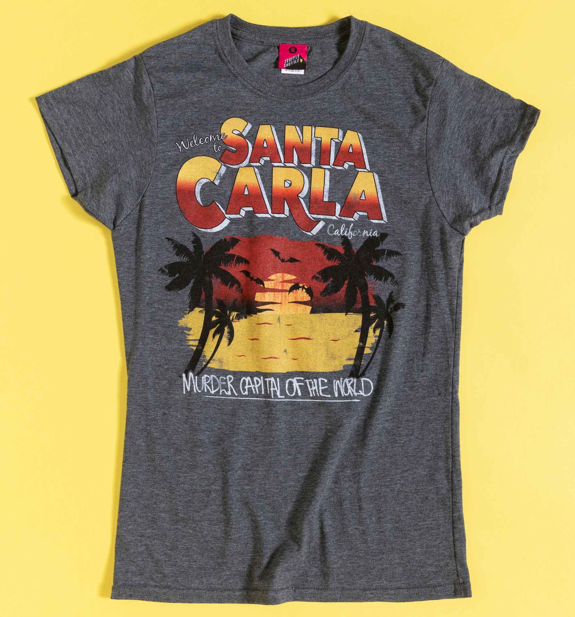 Women's The Lost Boys Inspired Welcome to Santa Carla Fitted T-Shirt